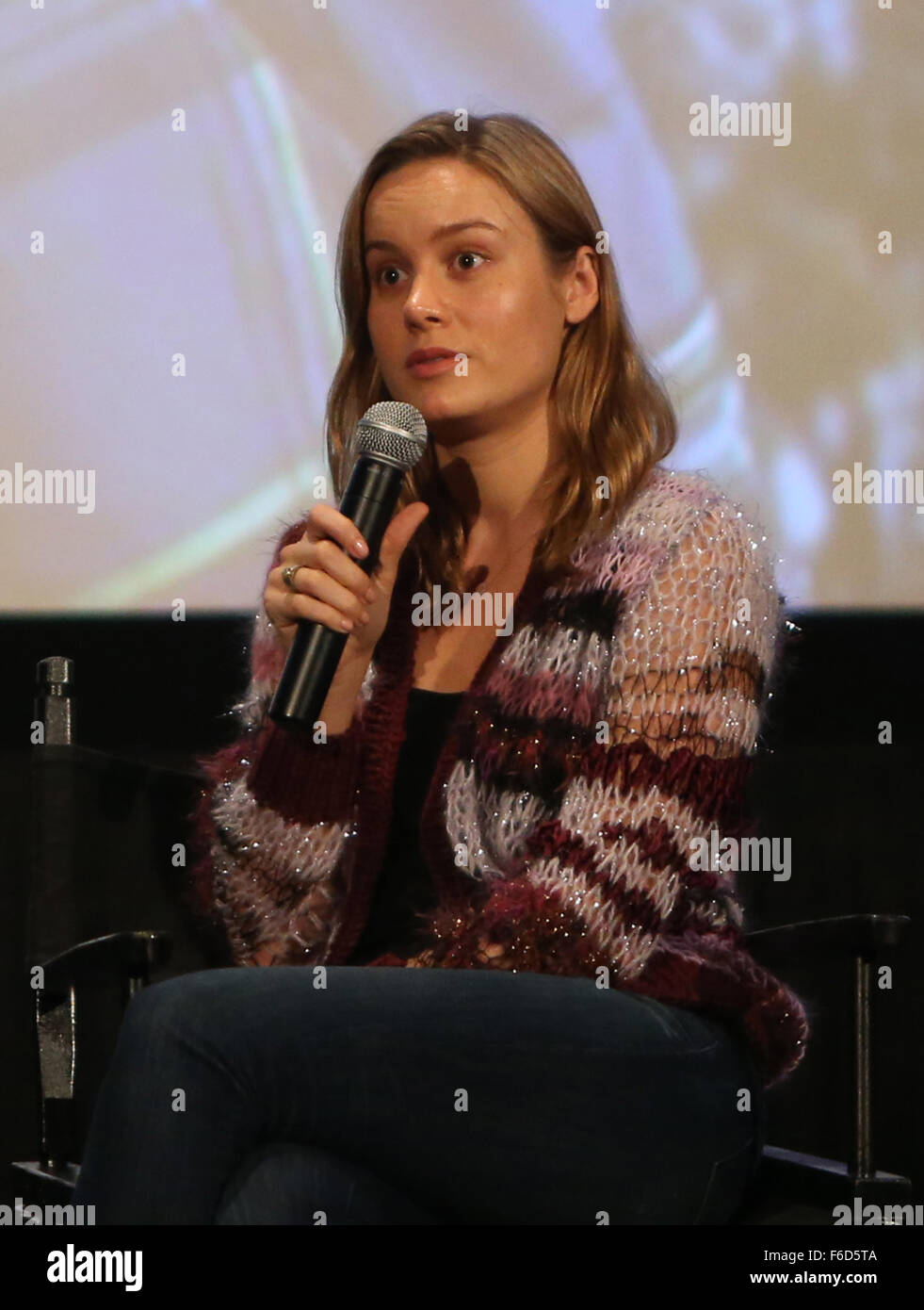 'Room' Screening and Q&A Featuring: Brie Larson Where: Hollywood ...