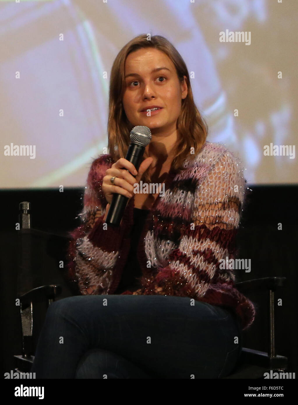 'Room' Screening and Q&A Featuring: Brie Larson Where: Hollywood ...