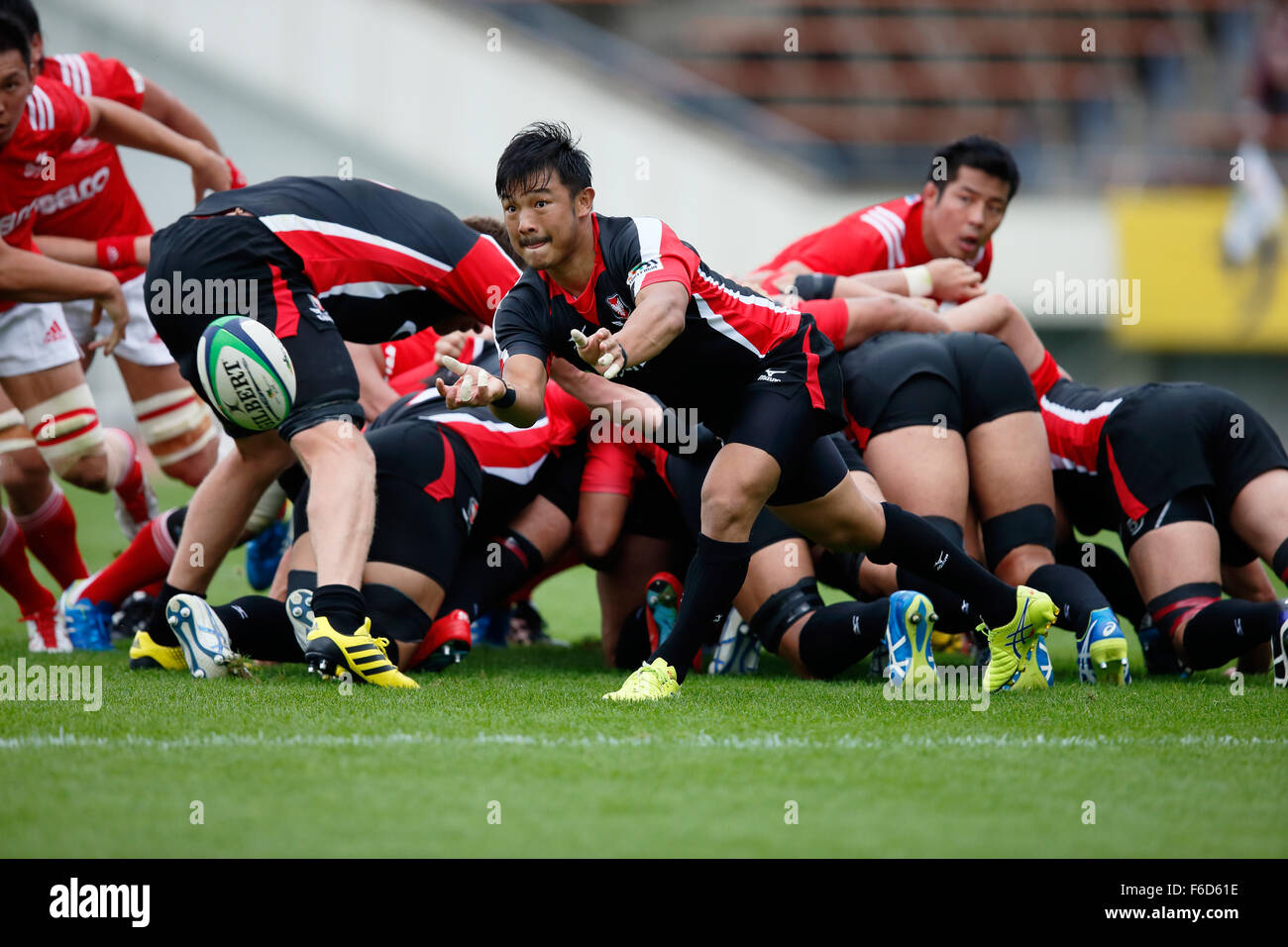 Kobe, Japan. 15th Nov, 2015. Toshiki Amano Rugby : Japan Rugby Top ...