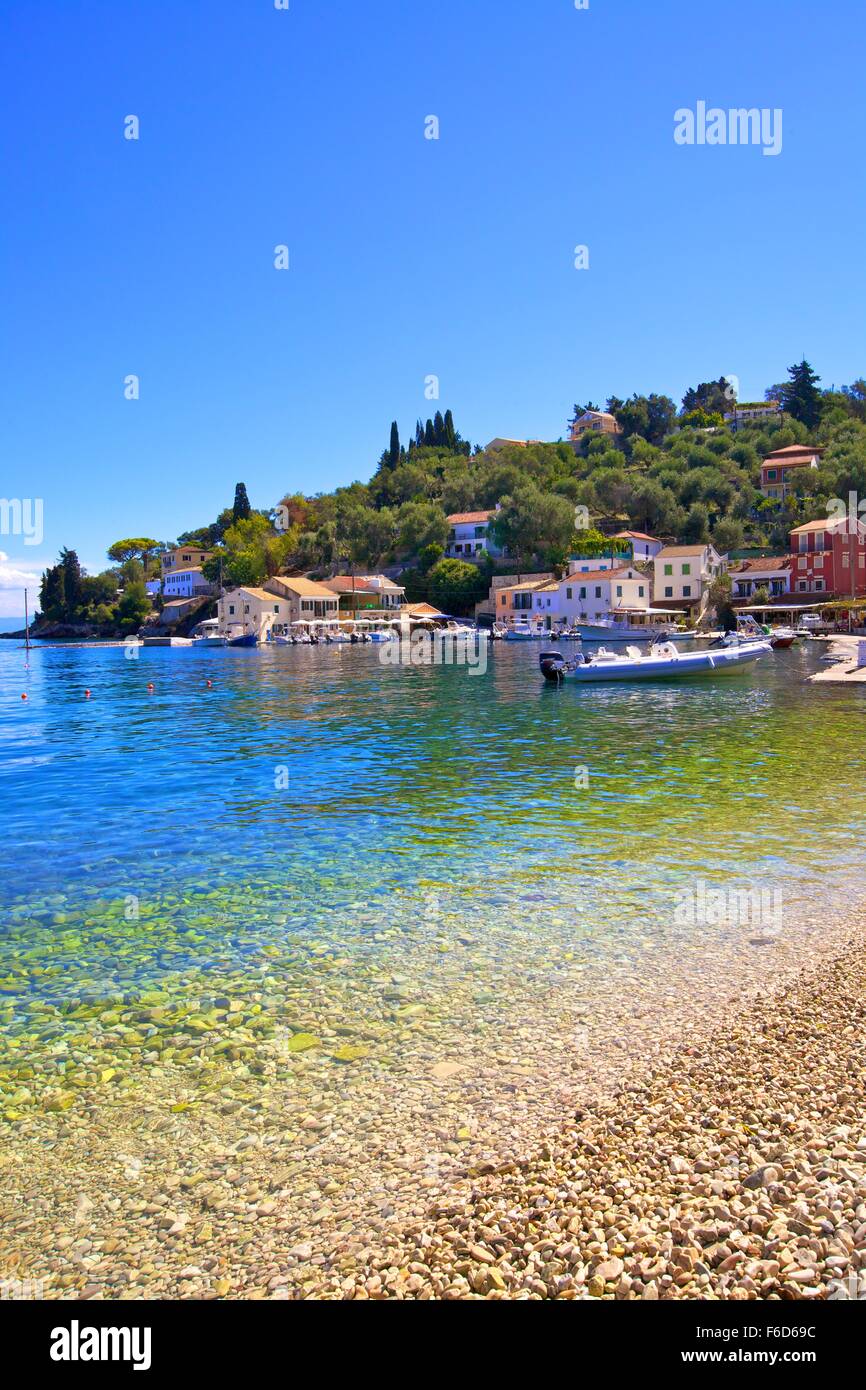 Loggos Harbour, Paxos, The Ionian Islands, Greek Islands, Greece ...