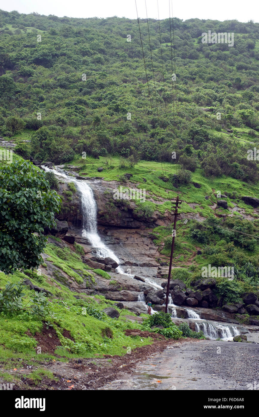 Malavali waterfall hi-res stock photography and images - Alamy