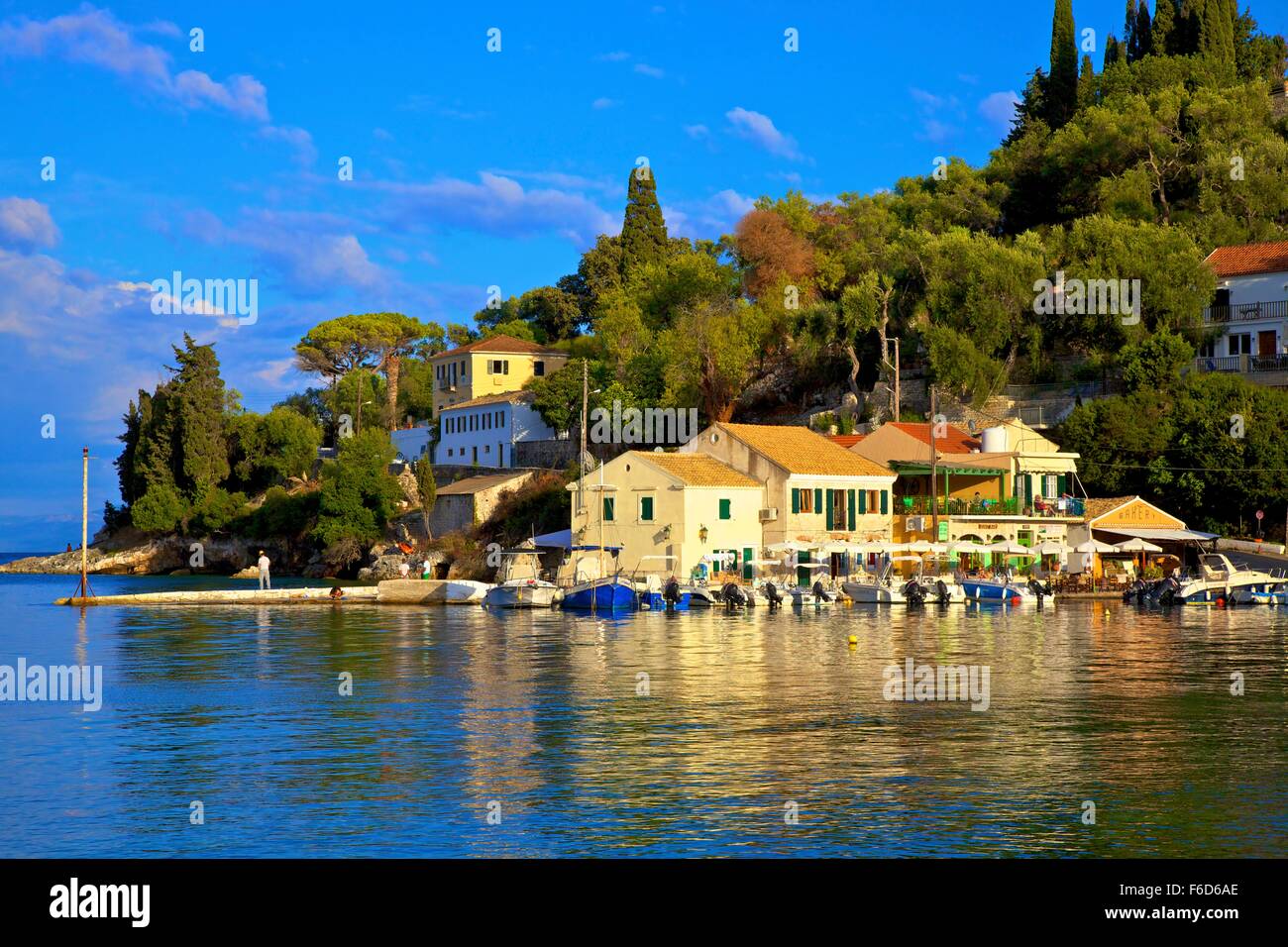Loggos Harbour, Paxos, The Ionian Islands, Greek Islands, Greece ...