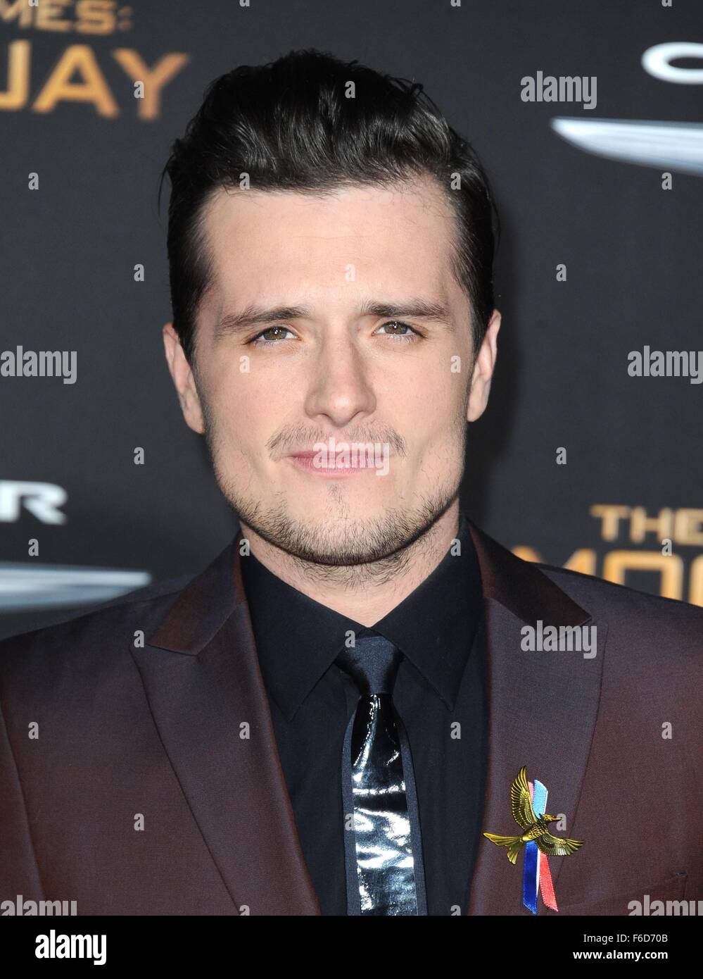 Los Angeles, CA, USA. 16th Nov, 2015. Josh Hutcherson at arrivals for ...