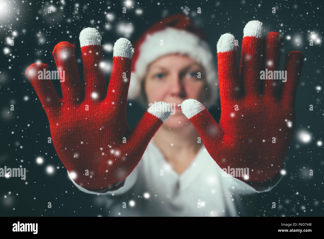 Santa stop here sign hi-res stock photography and images - Alamy