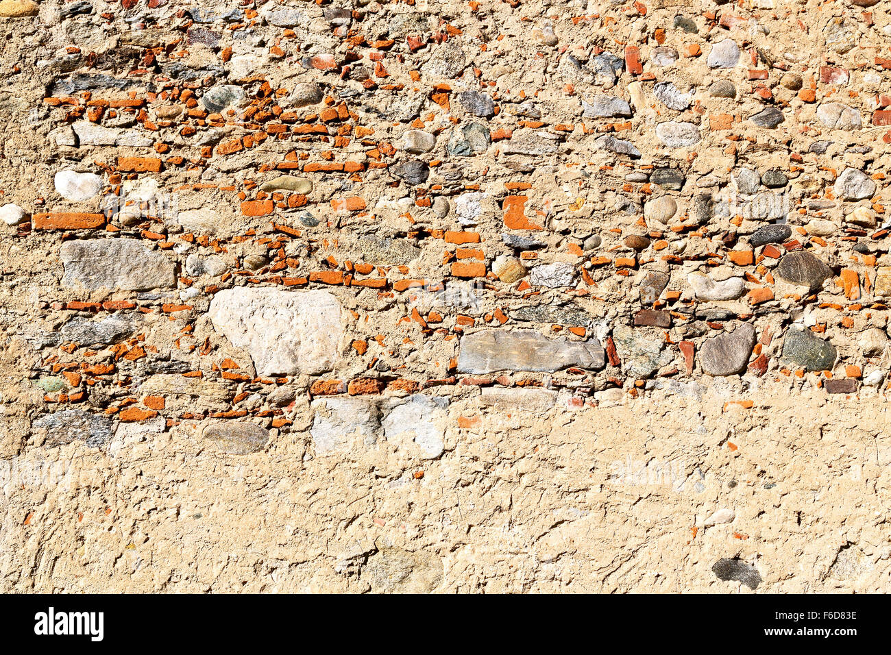 step brick in greece old wall and texture material the background Stock ...