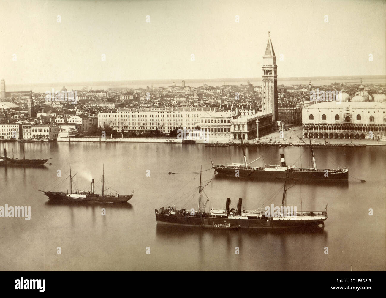 Ships in the Lagoon of Venice, Italy Stock Photo - Alamy