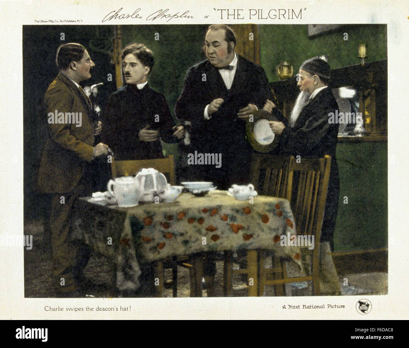 Pilgrim charlie chaplin 1923 hi-res stock photography and images - Alamy