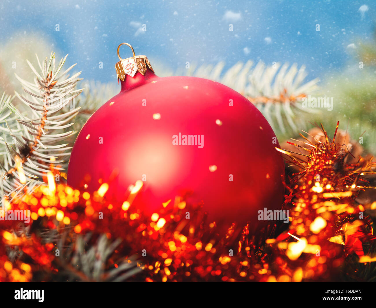 Abstract Christmas backgrounds with holiday decorations Stock Photo - Alamy