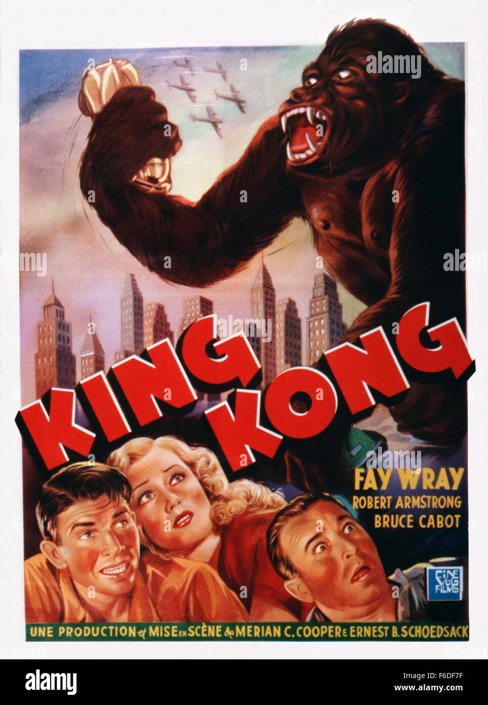 RELEASE DATE: April 7, 1933. MOVIE TITLE: King Kong. STUDIO: RKO Radio ...