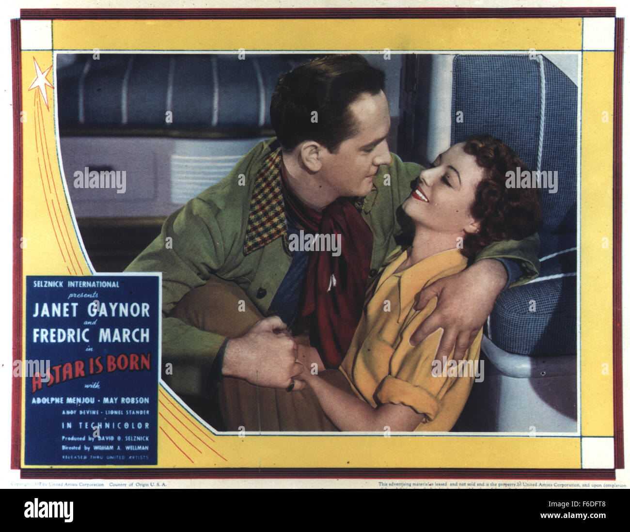 RELEASE DATE: April 27, 1937. MOVIE TITLE: A Star Is Born. STUDIO ...