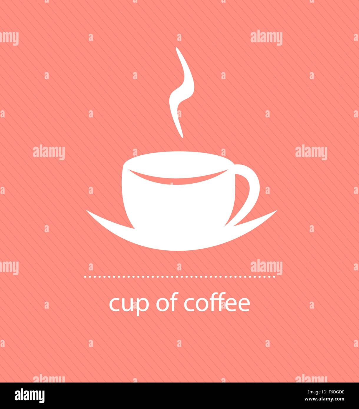 Coral cup Stock Vector Images - Alamy