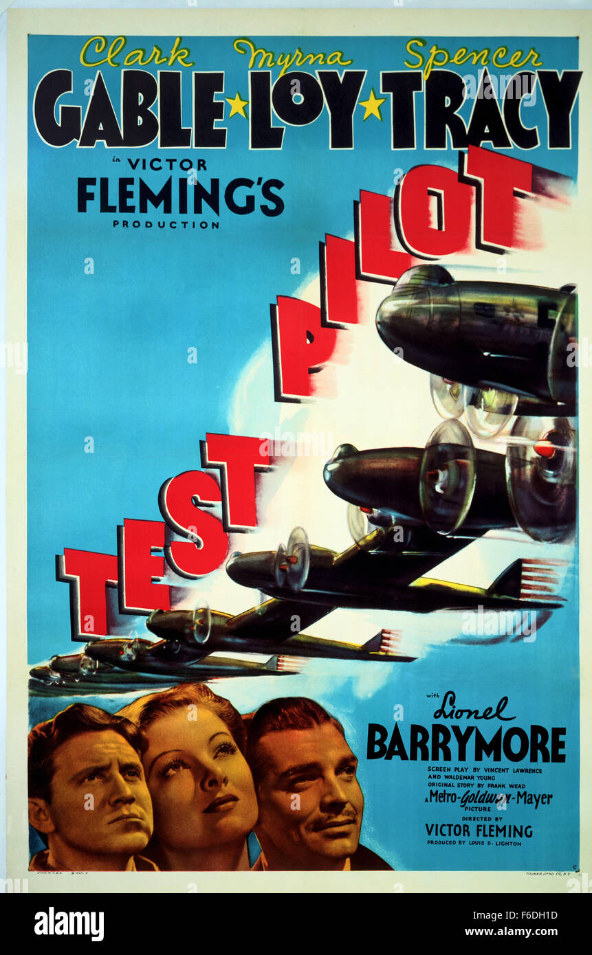 Test pilot 1938 hi-res stock photography and images - Alamy