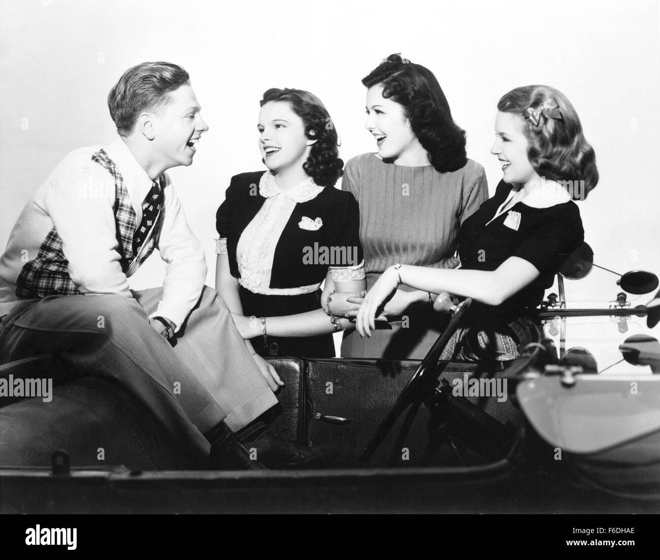 Ann Rutherford Judy Garland