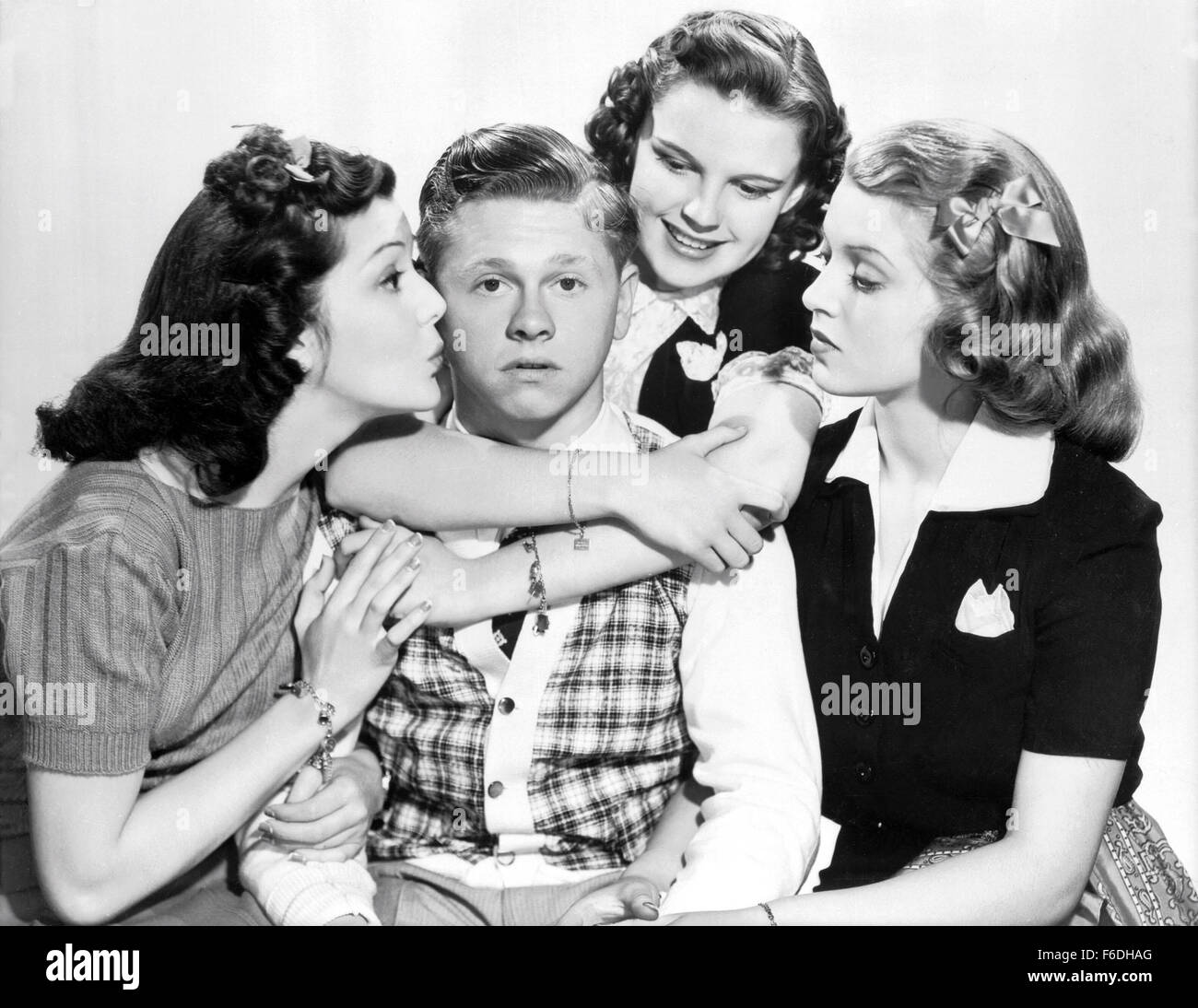 Ann Rutherford Judy Garland