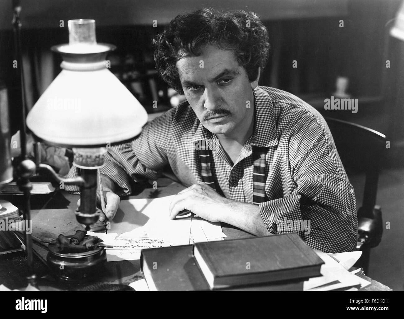 Jan. 1, 1940 - Fredric March, on-set of the Film, The Adventures of ...