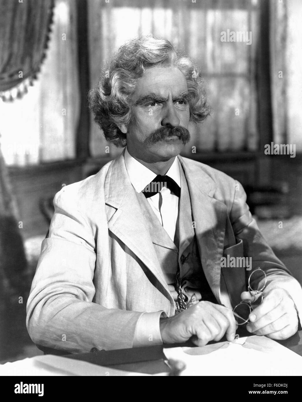 Jan. 1, 1940 - Fredric March, on-set of the Film, The Adventures of ...