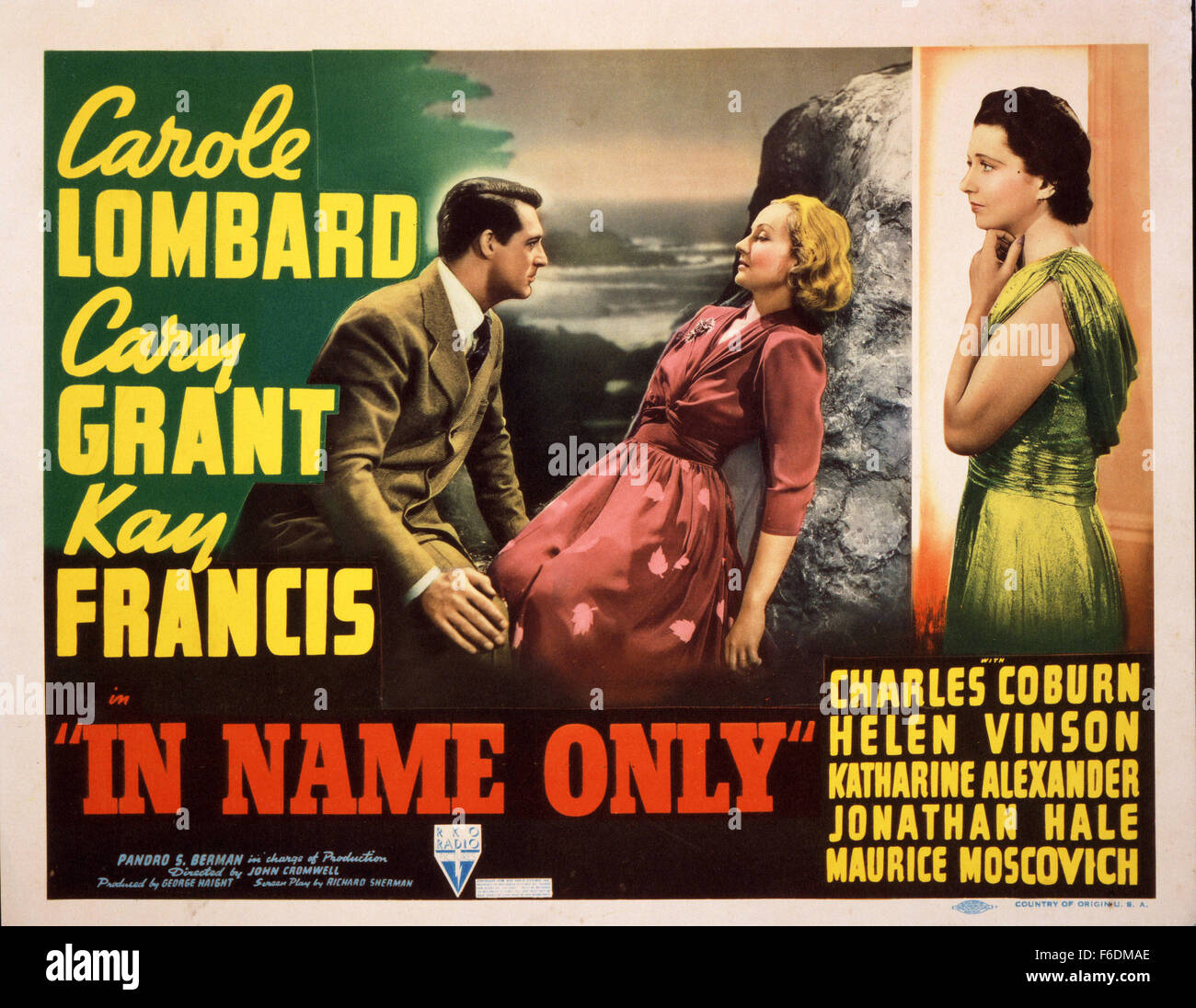 Cary grant in name only carole lombard hi-res stock photography and ...