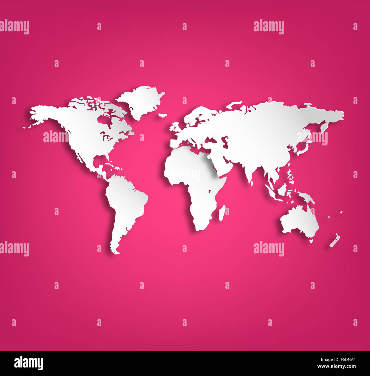 Bright world map hi-res stock photography and images - Alamy