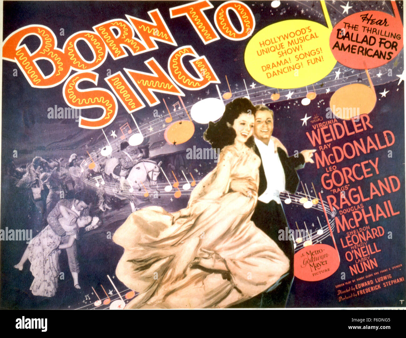 Release Date February 18 1942 Movie Title Born To Sing Studio