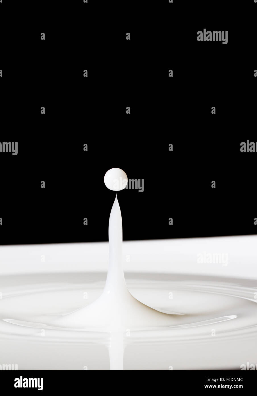 Highspeed photography of milk splash Stock Photo - Alamy