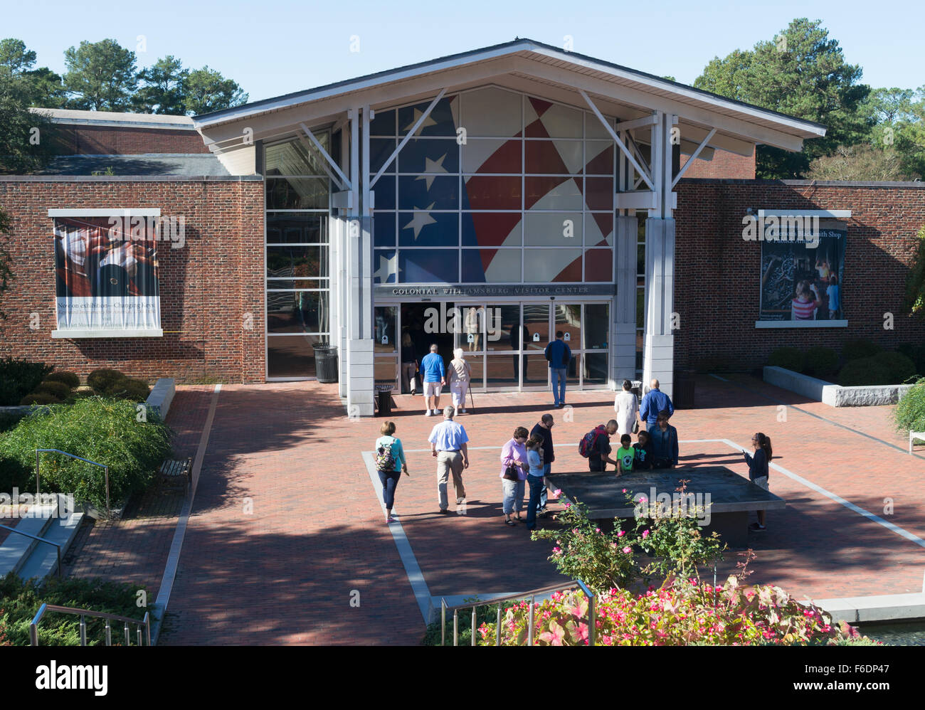 Visitor Center, Colonial Williamsburg, Virginia, USA Stock Photo - Alamy