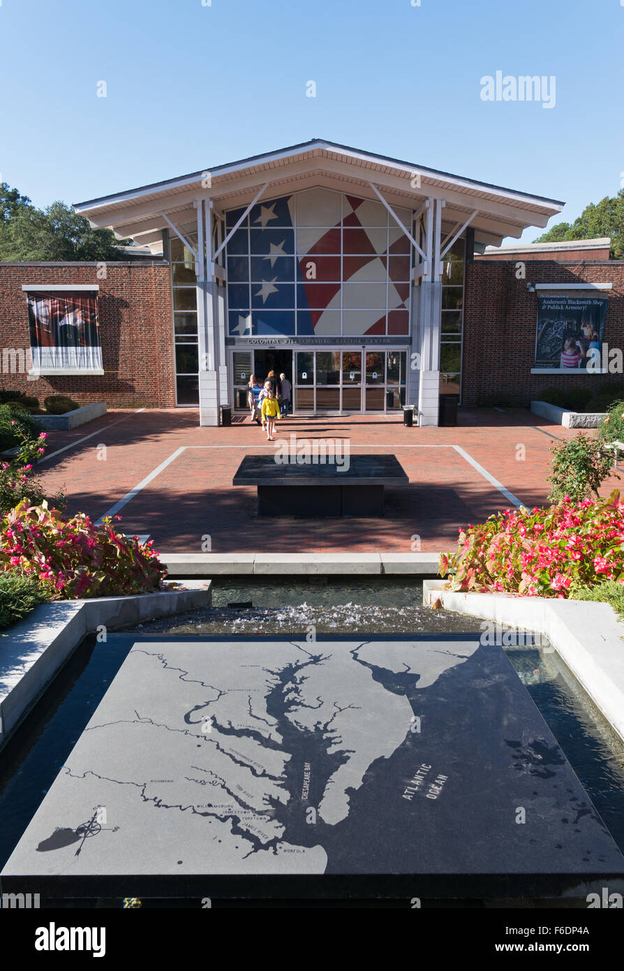 Visitor Center, Colonial Williamsburg, Virginia, USA Stock Photo - Alamy
