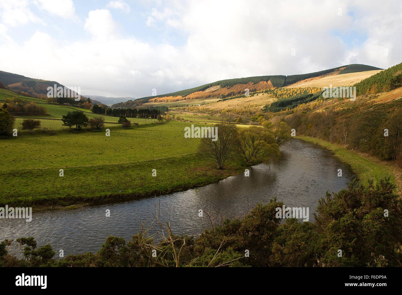 Valley of the river tweed hi-res stock photography and images - Alamy