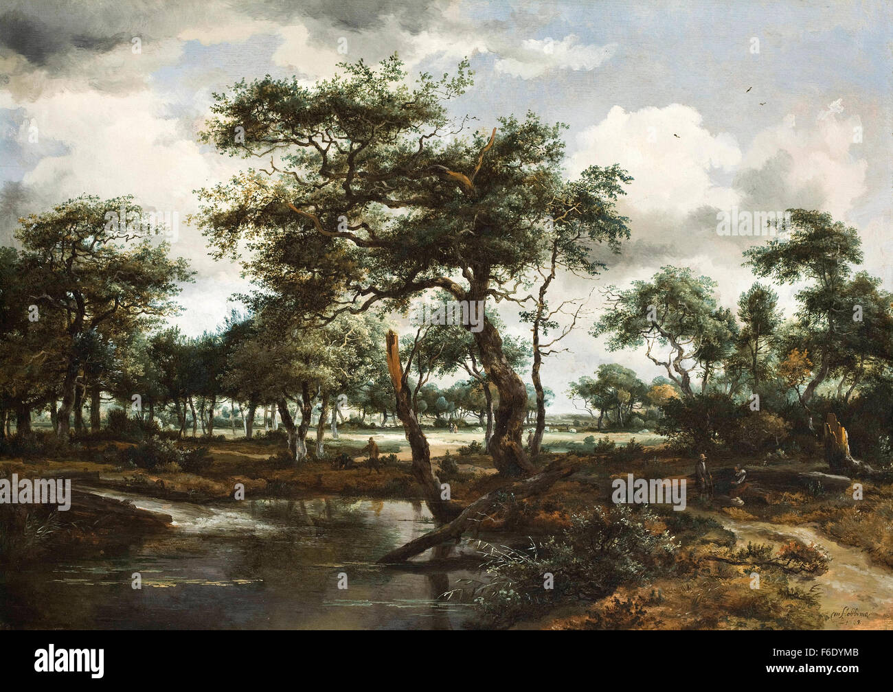 Forest xvii painting hi-res stock photography and images - Alamy