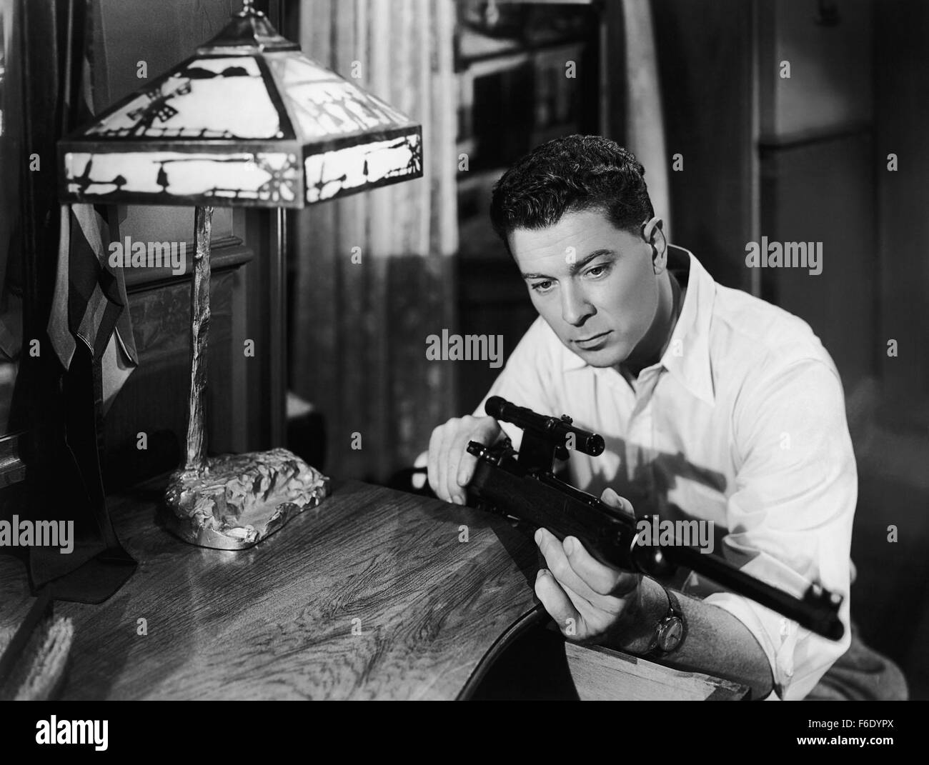 RELEASED: May 09, 1952 - Original Film Title: The Sniper Stock Photo ...