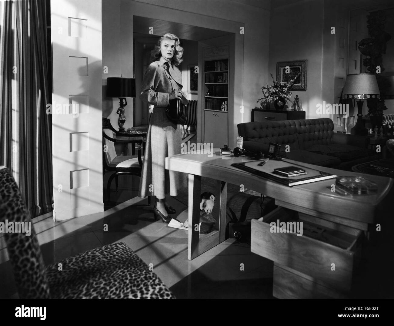 RELEASED: Jan 25, 1949 - Original Film Title: Shockproof Stock Photo ...