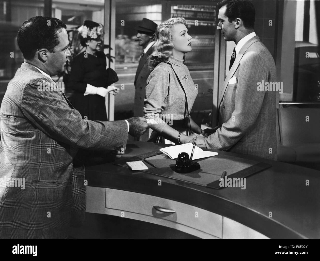 RELEASED: Jan 25, 1949 - Original Film Title: Shockproof Stock Photo ...