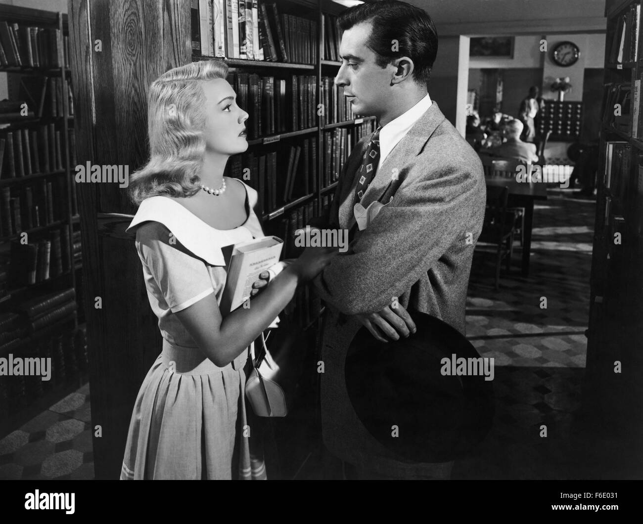 RELEASED: Jan 25, 1949 - Original Film Title: Shockproof Stock Photo ...