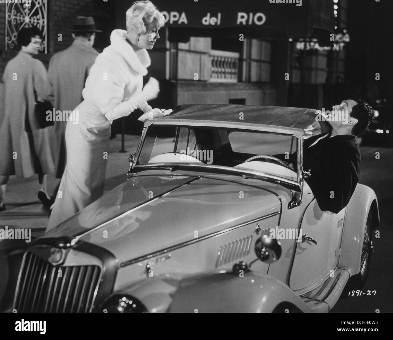 Pillow talk movie Black and White Stock Photos & Images - Alamy