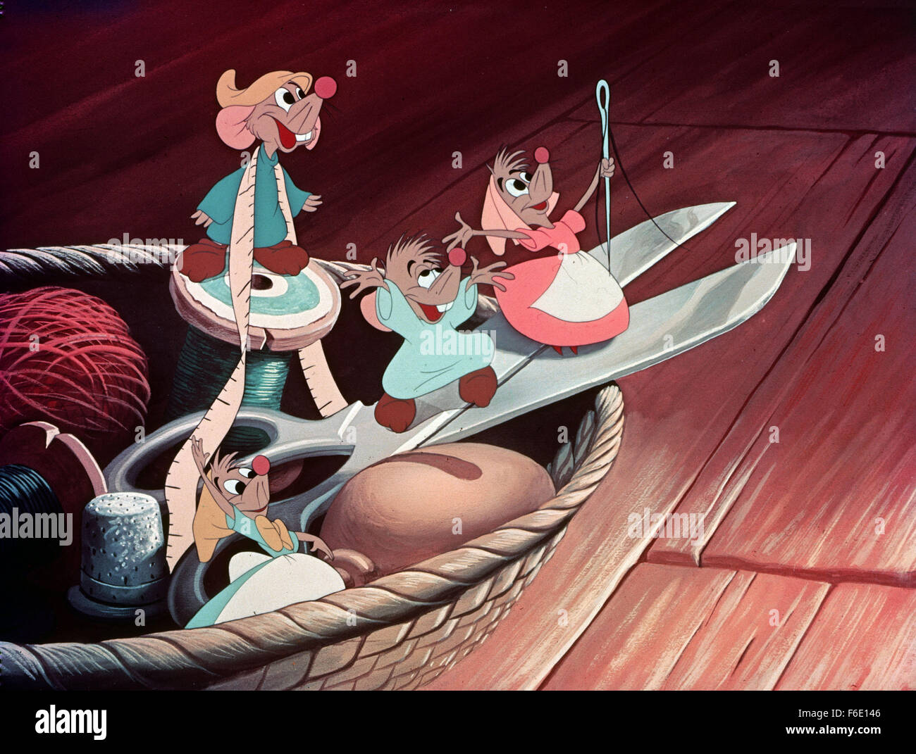 Feb 15, 1950; Hollywood, CA, USA; Scene from the Walt Disney Pictures ...
