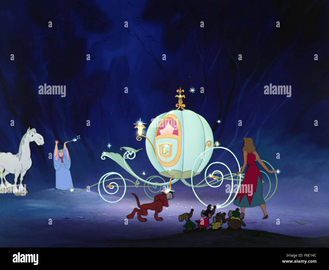 Feb 15, 1950; Hollywood, CA, USA; Scene from the Walt Disney Pictures ...