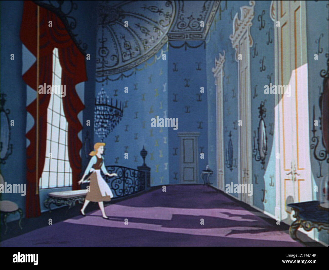 Feb 15, 1950; Hollywood, CA, USA; Scene from the Walt Disney Pictures ...