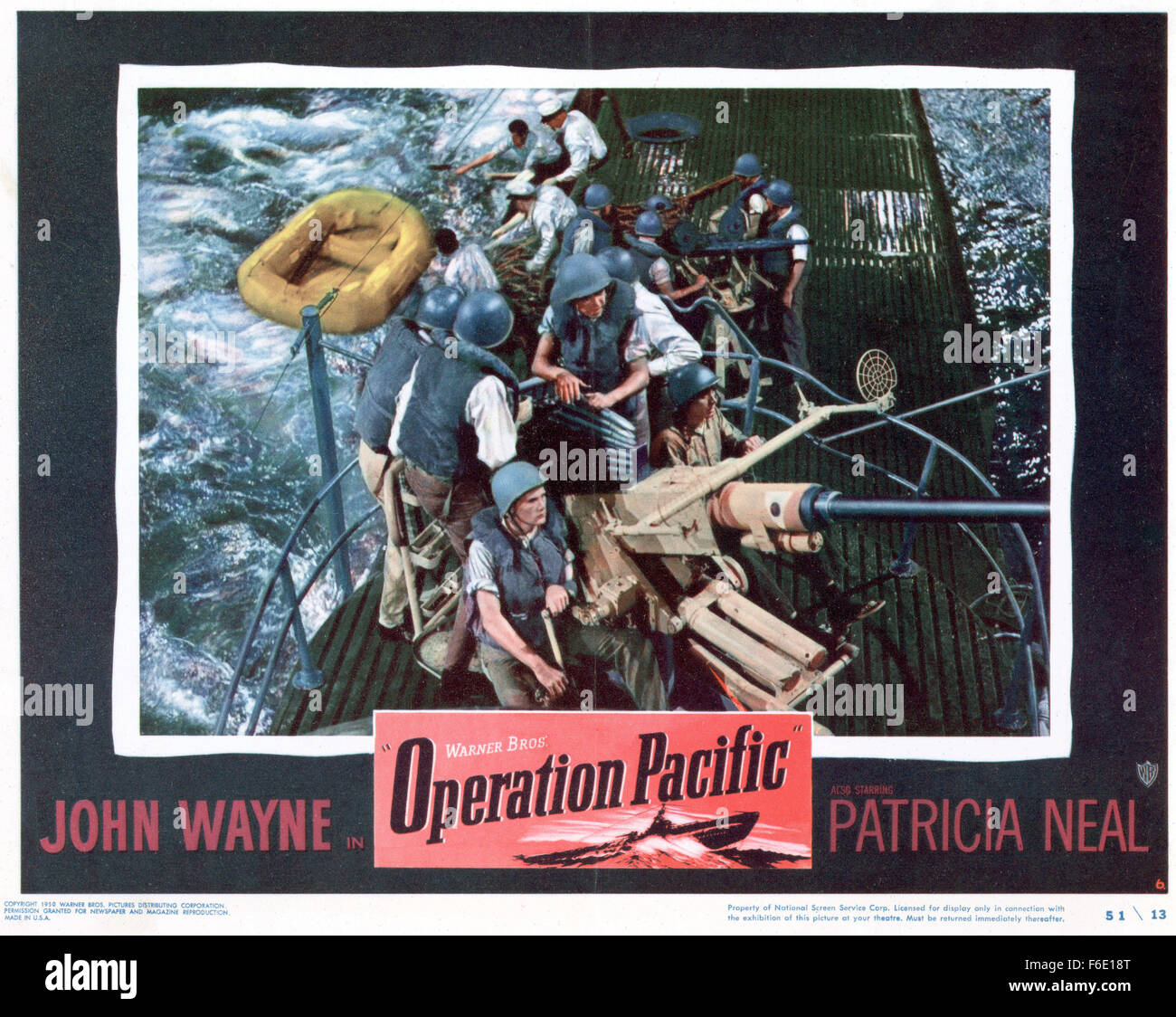 RELEASE DATE: January 27, 1951. MOVIE TITLE: Operation Pacific. STUDIO ...