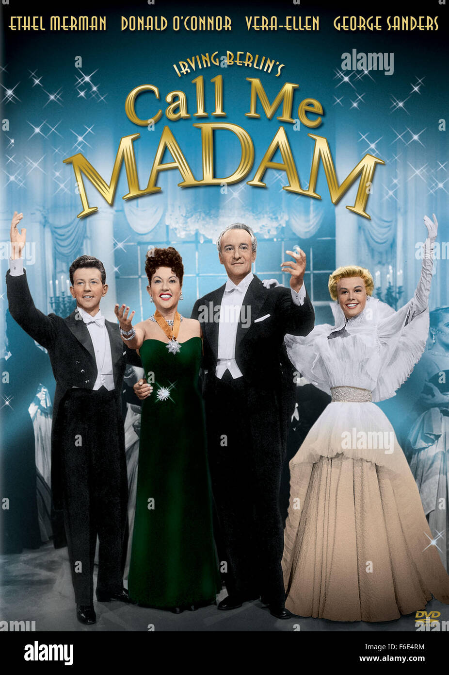 Poster art for the 20th Century Fox musical, Call Me Madam,' starring ...