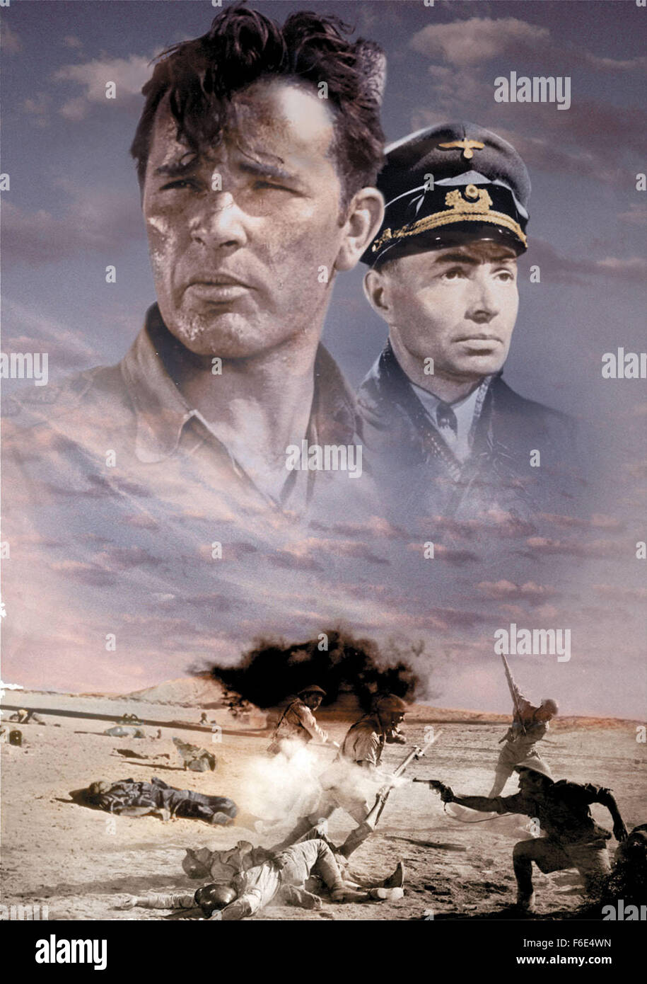 RELEASED: May 3, 1953 - Original Film Title: The Desert Rats. PICTURED ...