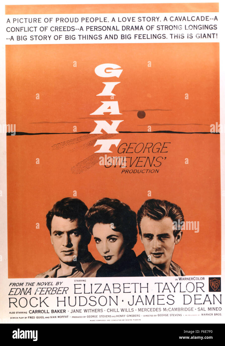 RELEASE DATE: November 24, 1956. MOVIE TITLE: Giant. STUDIO: Giant ...