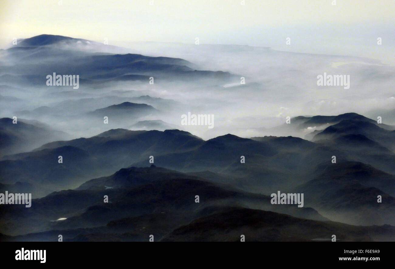 Lake district aerial hi-res stock photography and images - Alamy