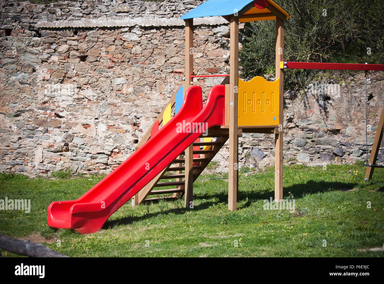Playground slide ladder climb hi-res stock photography and images - Alamy