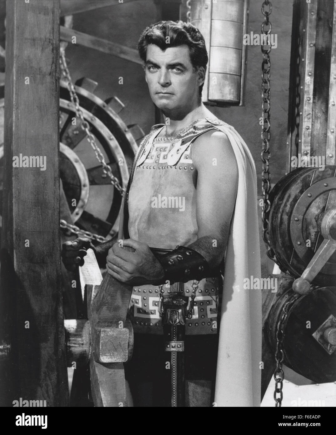 Sep 12, 1961; Laredo, SPAIN; Actor RORY CALHOUN as Darios in 'IL ...