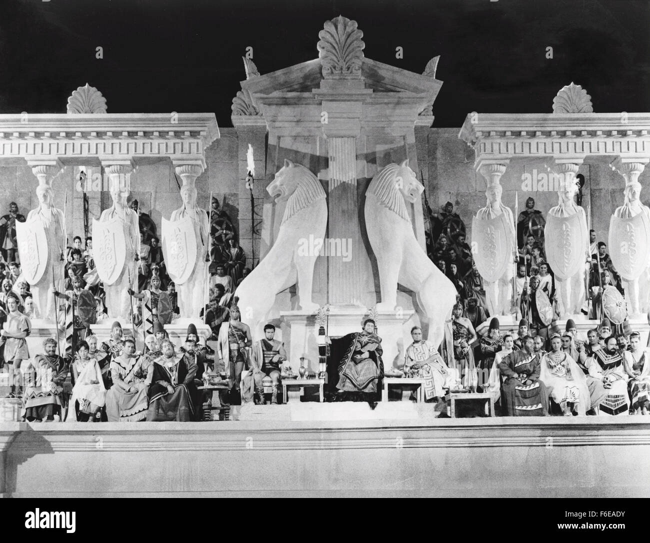 Sep 12, 1961; Laredo, SPAIN; A scene from 'IL Colosso di Rodi ...
