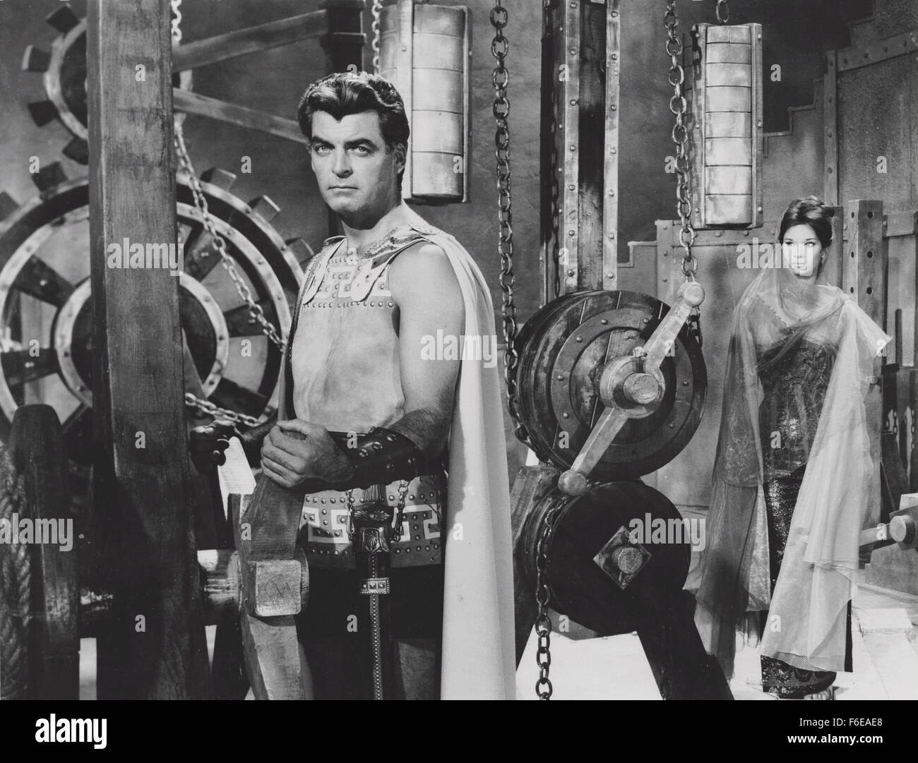 Sep 12, 1961; Laredo, SPAIN; Actors LEA MASSARI as Diala and RORY ...