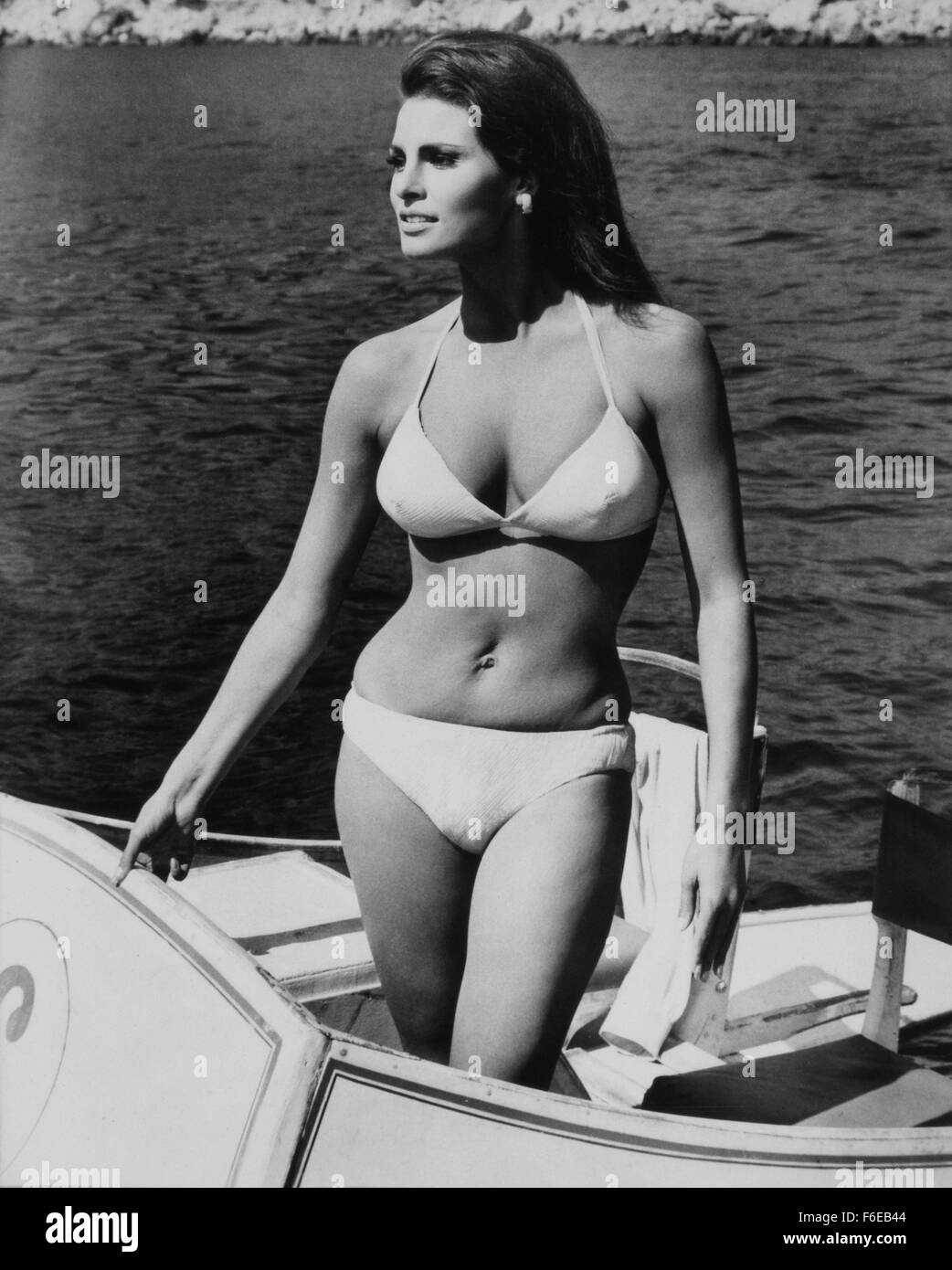Jan. 1, 1960 - Raquel Welch, On-set of the Film, Fathom, 1967 (Credit Image: c Glasshouse ...