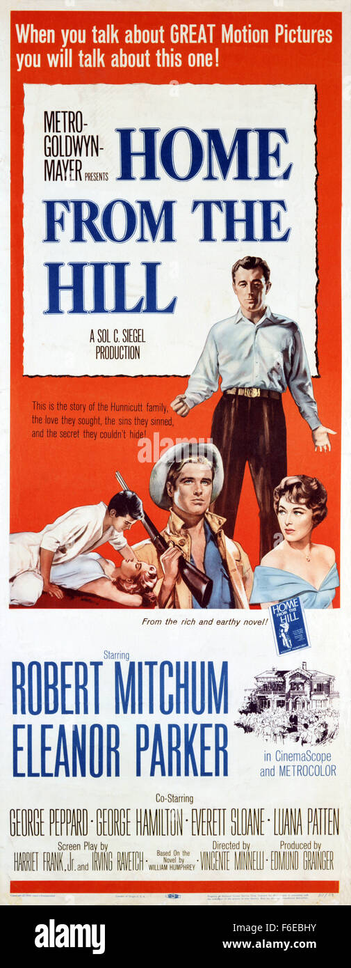 RELEASE DATE: March 3, 1960. MOVIE TITLE: Home from the Hill. STUDIO ...