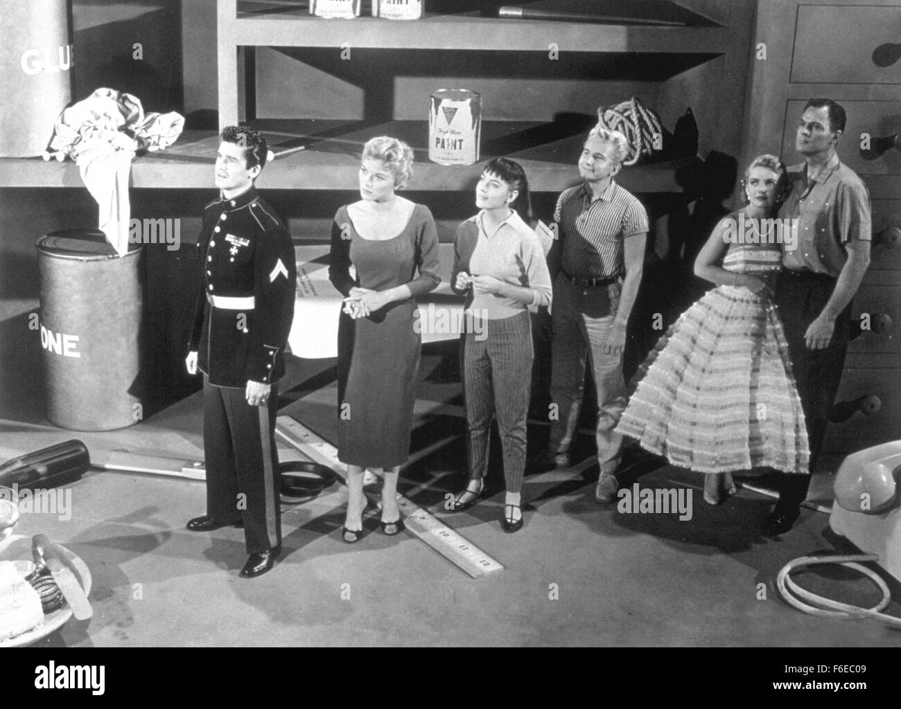 1958 film title attack puppet hi-res stock photography and images - Alamy