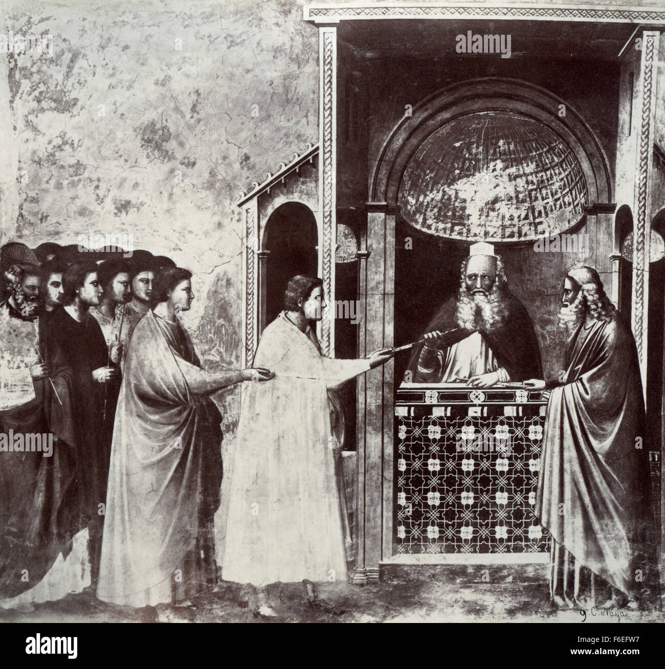 Arena Scrovegni Chapel painted by Giotto Stock Photo - Alamy