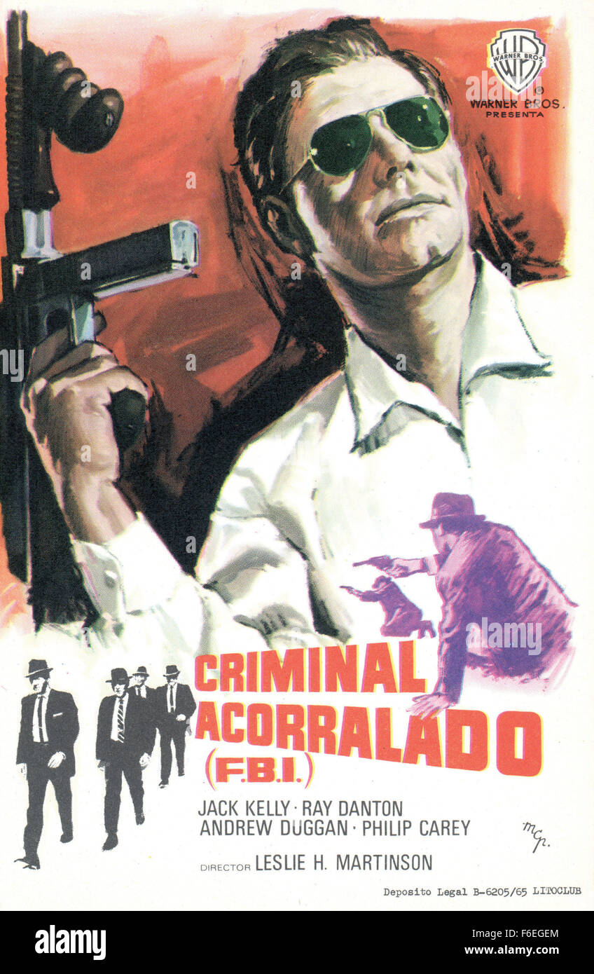 RELEASE DATE: April 8, 1964. MOVIE TITLE: FBI Code 98. STUDIO: Warner ...